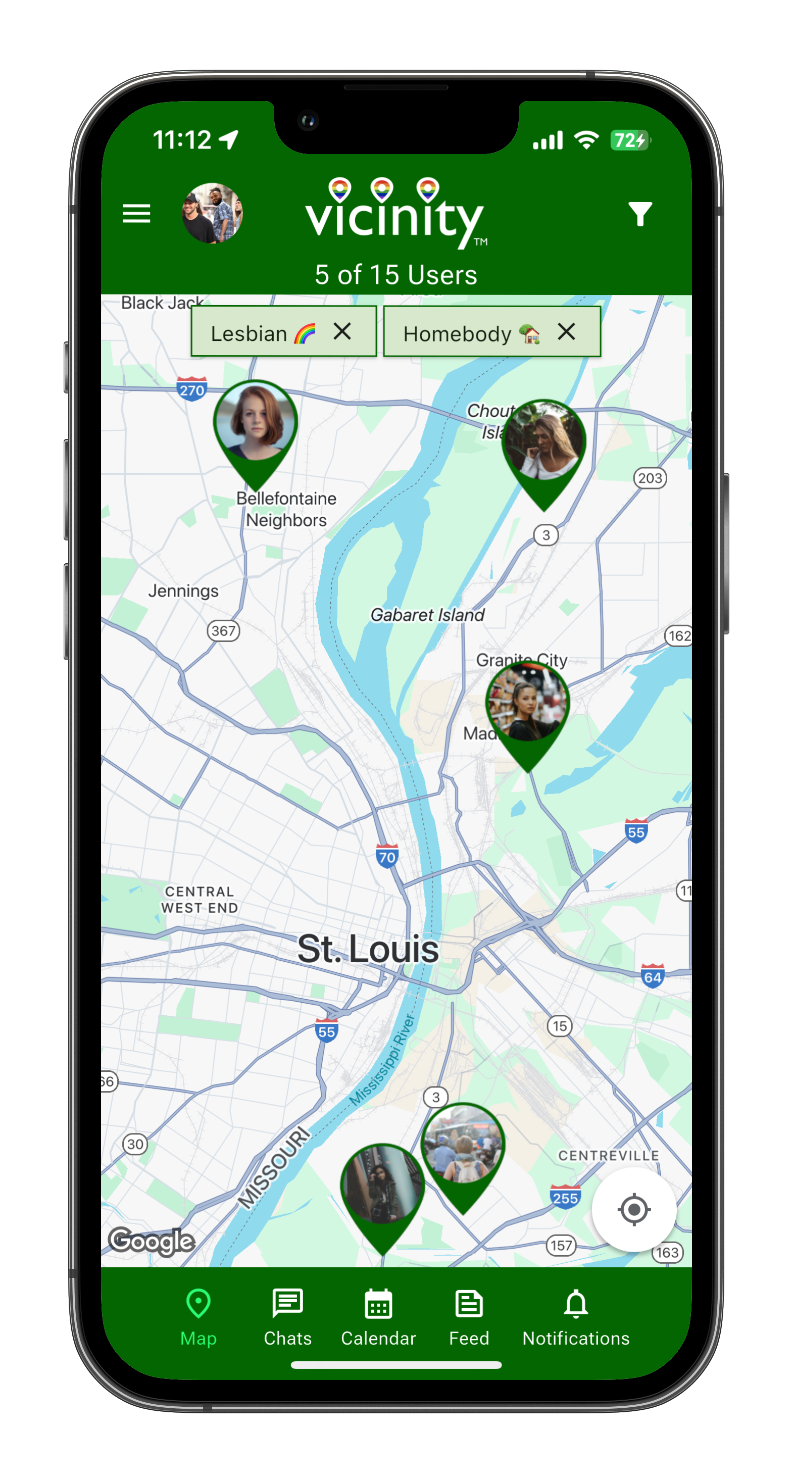 Vicinity App: Find LGBTQ+ Friends